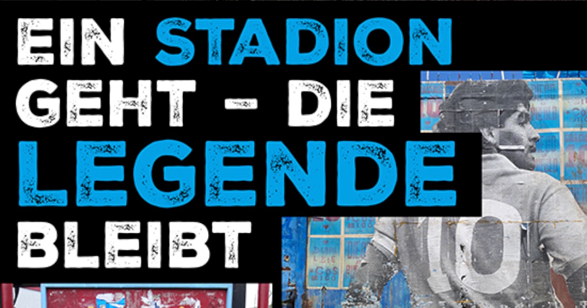 Ein Stadion geht – die Legende bleibt im Lager eingetroffen – NOFB Shop